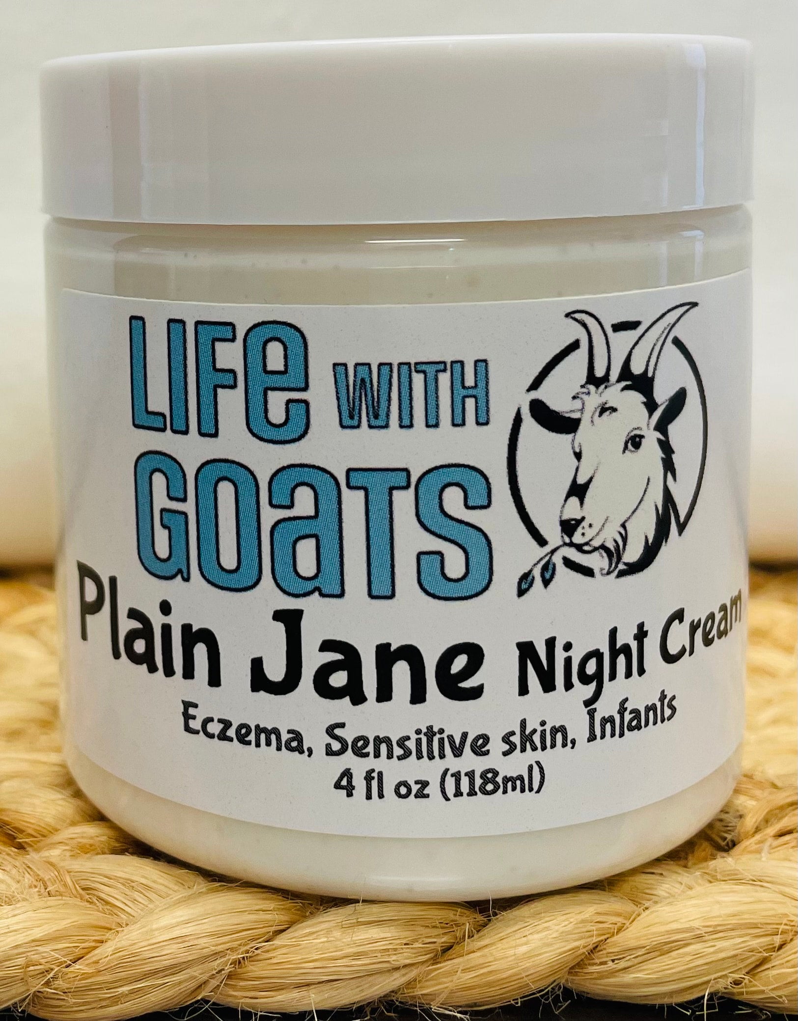 Plain Jane Goat Milk Night Cream | Life With Goats- Goat Milk Skincare ...